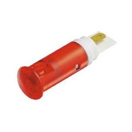 Signal-Construct LED-Signalleuchte 230V AC Fest Rot Flachstecker, 2.8 x 0.8 mm - SKGU10028