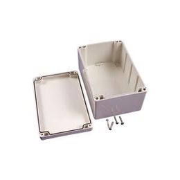 HAMMOND Wasserdichtes Geh&auml;use, ABS, 120x180x90.5mm, Hellgrau - 1554TGY