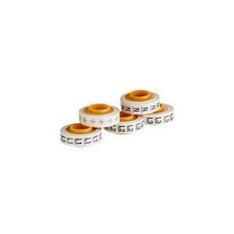 3M Drahtmarkierungsb&auml;nder &bdquo;L1&ldquo;, &bdquo;L2&ldquo;, &bdquo;L3&ldquo;, &bdquo;N&ldquo; und &bdquo;GROUND&ldquo; SDR 2.5m Packung &agrave; 5 St&uuml;ck - SDR-SYM