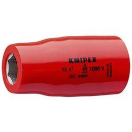Knipex Ratschensteckschlüssel, VDE, 1/2", E-Torx, 11 mm - 98 47 11