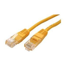 ROLINE Patchkabel, RJ45-Steckverbinder - RJ45-Steckverbinder, Cat 5e, U/UTP, 1m, Gelb - 21.15.0532