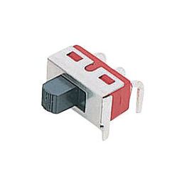 RND Miniatur-Schiebeschalter, 1 Wechsler, EIN-EIN rastend, Printstifte - RND 210-00583