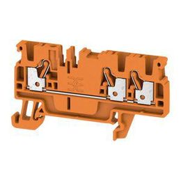 Weidm&uuml;ller Weidm&uuml;ller Klemmenblock, Klemme, 3 Pole, 800V, 24A, 2.5mm&sup2;, Orange - 1521830000
