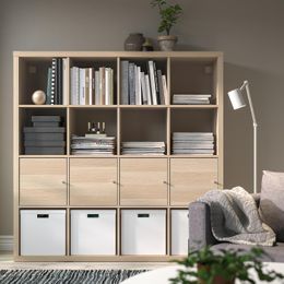 IKEA KALLAX Regal mit 4 Einsätzen