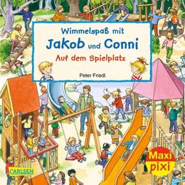 Carlsen Verlag Maxi Pixi 320: VE 5 Wimmelspaß mit Jakob und Conni: Auf dem Spielplatz (5 Exemplare) - Julia Hofmann,