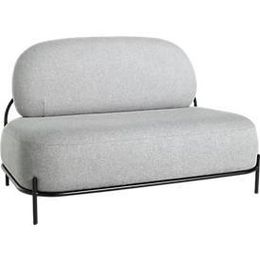 PAPERFLOW Sofa ADMIRAAL, Retro-Look, B 1245 x T 710 x H 770 mm, grau