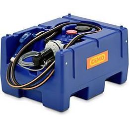 Mobile Tankstelle CEMO Blue-Mobil EASY, mit Membranpumpe CEMATIC BLUE 12 V, 125 l Tank für AdBlue®, B 800 x T 600 x H 450 mm