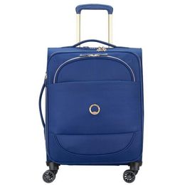 Delsey Paris Montrouge 4-Rollen Kabinentrolley 55 cm blau