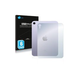 Savvies Schutzfolie für Apple iPad Mini 6 WiFi 2021 (Rückseite