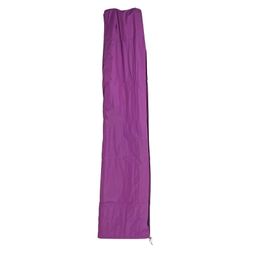 Schutzhülle MCW für Ampelschirm bis 4 m, Abdeckhülle Cover mit Reißverschluss ~ lila-violett