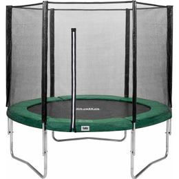 Salta Trampoline - Combo Set - &Oslash;183cm - Trampoline mit Sicherheitsnetz - Schutzrand Farbe: gr&uuml;n