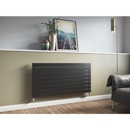 XIMAX P1 Horizontale Paneelprofile Designheizk&ouml;rper B 100 x H 59,5 x T 6,5 cm anthrazit