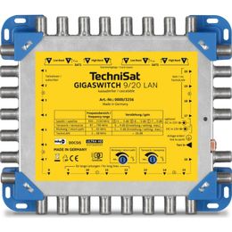 Technisat GIGASWITCH 9/20 LAN Multischalter verteilt 2 Orbitpositionen