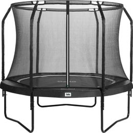 Salta Premium Black Edition - rund Ø427cm -Trampoline mit Sicherheitsnetz