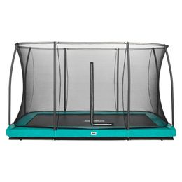 Salta Trampoline - Comfort Edition Ground- rechteckig - 366 x 244cm - Schutzrand Gr&uuml;n