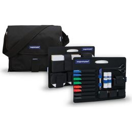 MAGNETOPLAN Moderatorentasche "Messenger", bef&uuml;llt