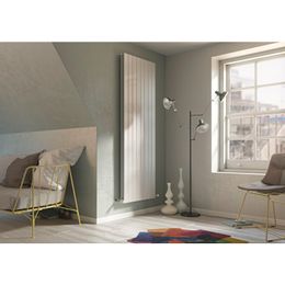 XIMAX P1 Duplex Vertikale Paneelprofile Designheizk&ouml;rper B 67 x H 180 x T 7,4 cm wei&szlig;