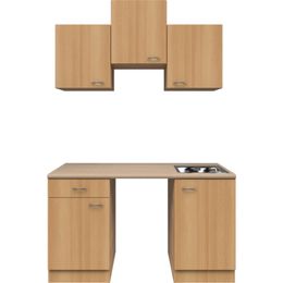 Flex-Well K&uuml;chenzeile ohne E-Ger&auml;te 150 cm L-150-1004-000 Nano
