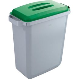 Durable Abfallbehälter-Set DURABIN 60 Liter, grau/grün