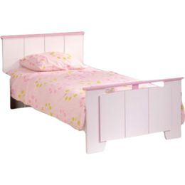 Kinderbett Biotiful Parisot 90*200 cm weiß - rosa