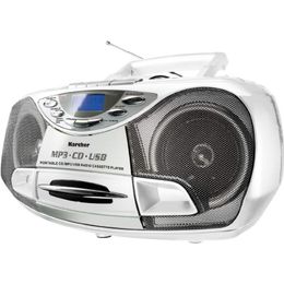 Kärcher Karcher RR510NW tragbares Stereo-CD-Radio - weiß