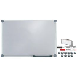 Maul Whiteboard 2000 Maulpro, Komplett-Set silver - 90 x 120 cm