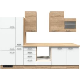 Flex-Well K&uuml;chenzeile ohne E-Ger&auml;te 310 cm L-310-2603-014 Samoa
