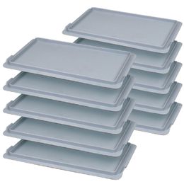 BRB 21244 Deckel f&uuml;r Euro-Stapelbeh&auml;lter - 10er Set
