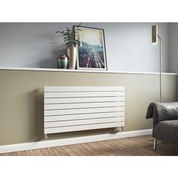XIMAX P1 Horizontale Paneelprofile Designheizk&ouml;rper B 120 x H 52 x T 6,5 cm wei&szlig;
