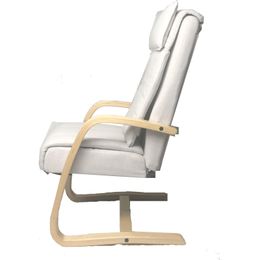 Alpha Techno Relax-Massagesessel AT-233, inkl. Fernbedienung, beige