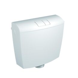 sanicomfort Spülkasten LUX 4000 mit 2-Mengen-Spülung weiß