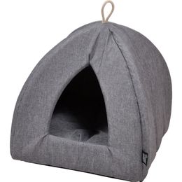 Dynamic24 Haustier Katzen Nest Haus Bett Iglu Katzenhöhle Hunde Kissen Hundekorb Hundebett