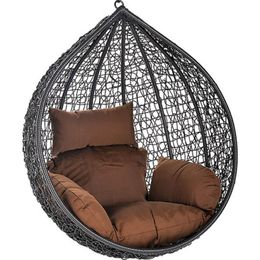 Home Deluxe Polyrattan Cielo Hängesessel, nur Korb