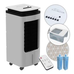 TroniTechnik® Mobiles Klimagerät 3in1 Klimaanlage Luftkühler LK02 Ventilator, inkl. Fernbedienung, Filter, 3in1 Air Cooler