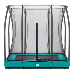 Salta Trampoline - Comfort Edition Ground- rechteckig - 214 x 153cm - Schutzrand Gr&uuml;n