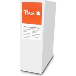 Peach Thermobindemappe weiss für 100 Blätter A4, 10 Stk