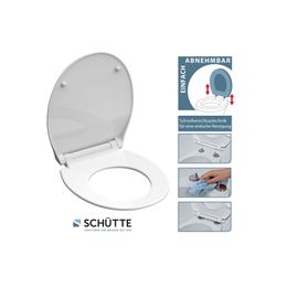 Schütte Schütte Duroplast WC-Sitz Slim White