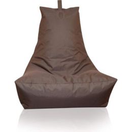 Kinzler Sitzsack Lounge-Sessel dunkelbraun (Outdoorf&auml;hig)