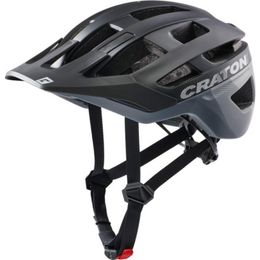 Cratoni MTB-Fahrradhelm AllRace, schwarz-grau