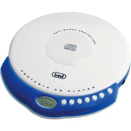 Trevi CMP 498 portabler CD-Player mit MP3 - wei&szlig;
