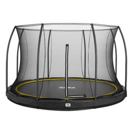 Salta Trampoline - Comfort Edition Ground - rund - Ø396cm - Schutzrand Schwarz