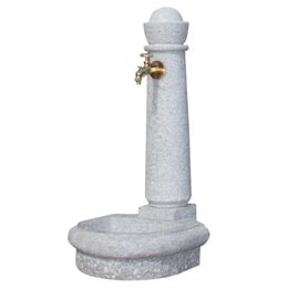 Garantia VENEZIA Steinbrunnen aus Kunststoff, lightgranite