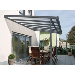 Gutta 4293159 Terrassen&uuml;berdachung anthrazit, 546 x 306 cm