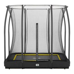 Salta Trampoline - Comfort Edition Ground- rechteckig - 214 x 153cm - Schutzrand Schwarz