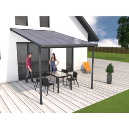 Gutta 4293162 Terrassen&uuml;berdachung anthrazit, 306 x 406 cm