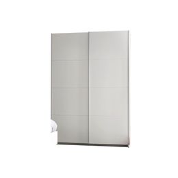 Schwebetürenschrank Hannah 2-trg weiß B 136 cm - H 197 cm - T 48 cm