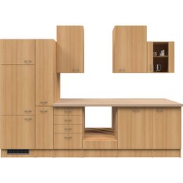 ***EOL*** Flex-Well K&uuml;chenzeile ohne E-Ger&auml;te 310 cm L-310-2603-014 Nano