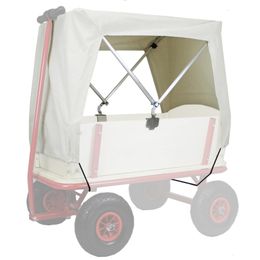 Beachtrekker Style, Holz, Faltverdeck f&uuml;r den Bollerwagen