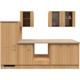 Flex-Well K&uuml;chenzeile ohne E-Ger&auml;te 270 cm L-270-2206-030 Nano