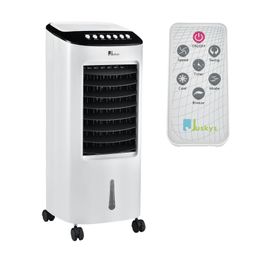 Juskys Mobiles Klimagerät mit Fernbedienung, Schwingfunktion & Timer – Klimaanlage 65 Watt 76 cm